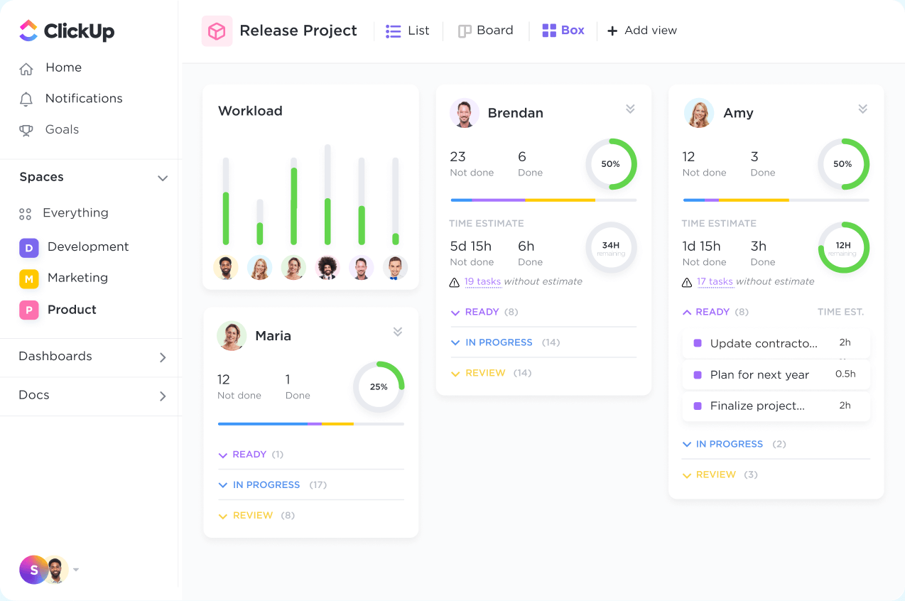 ClickUp™ - View your work, your way.
